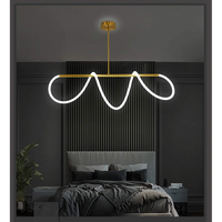 Luke Linear Ceiling Lamp | Silicone Flexible Led Pendant Light | Modern ...