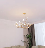 Tree Branch Ceiling Light Fixtures | Chandelier Light For Rustic ...