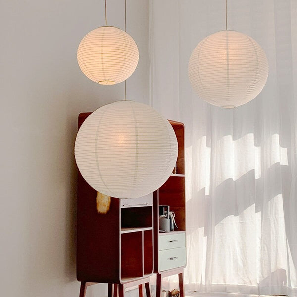 Ceiling Light Fixture For Living Room Bedroom | Noguchi Lamps Lanterns ...