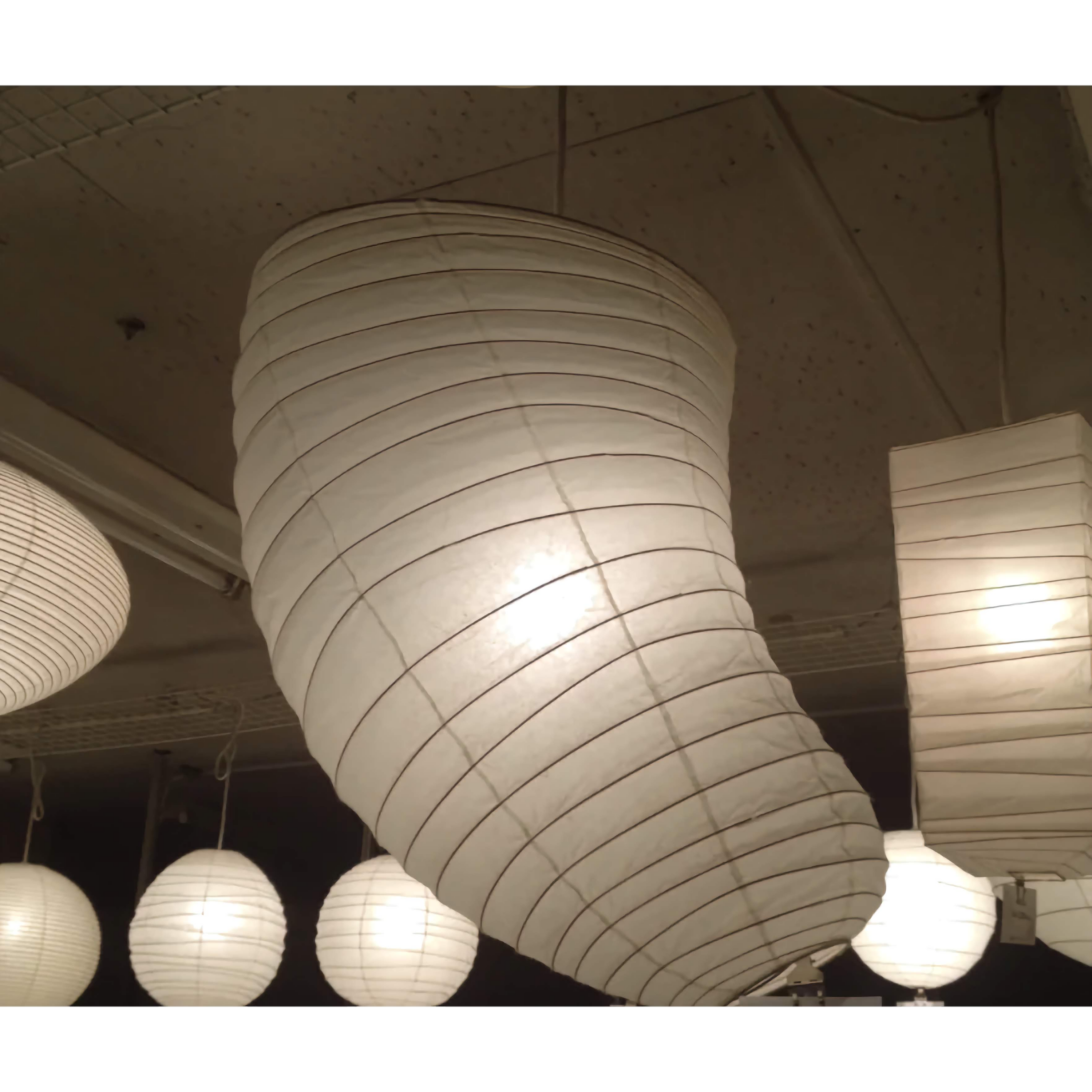 VB13 Paper Pendant Lamp Japandi Decor Ceiling Lamps For Living Room Bedroom